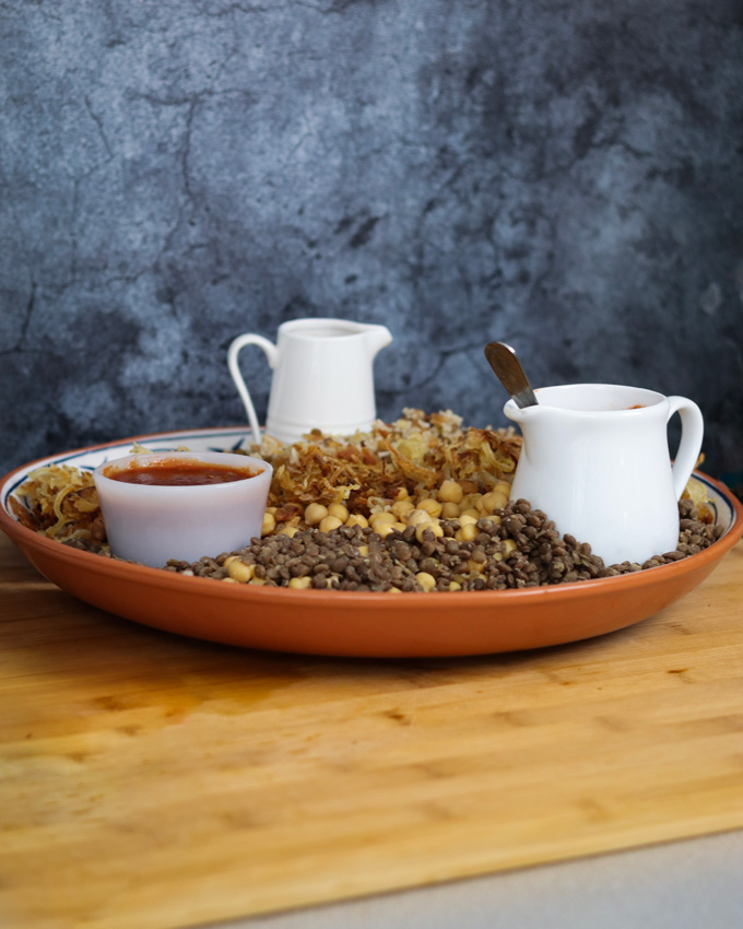 Koshary Recipe Courtesy of Mazola + @chefreemahmed