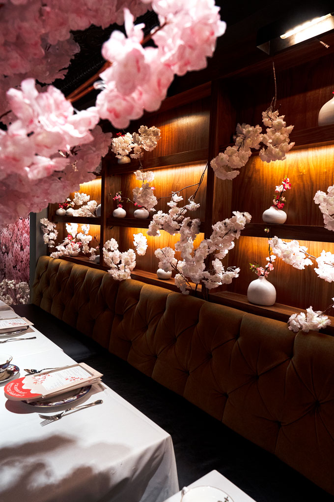 Notch8 at Fairmont Hotel Vancouver Set Cherry Blossom Inspired ...
