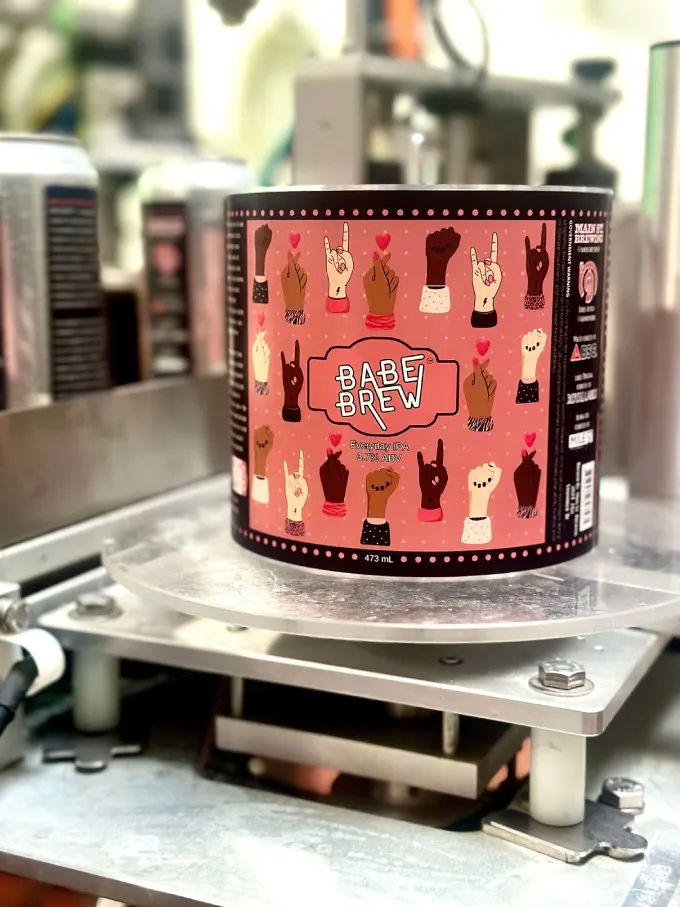 Main St. Brewing Collaboration with Beer Babes Family