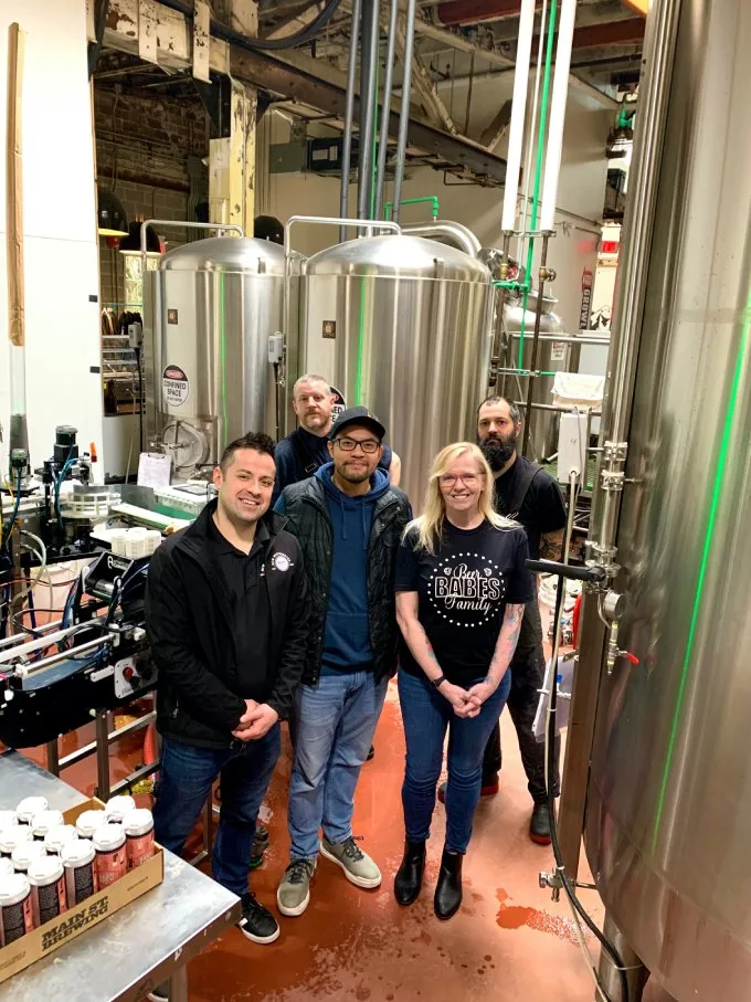 Main St. Brewing Collaboration with Beer Babes Family