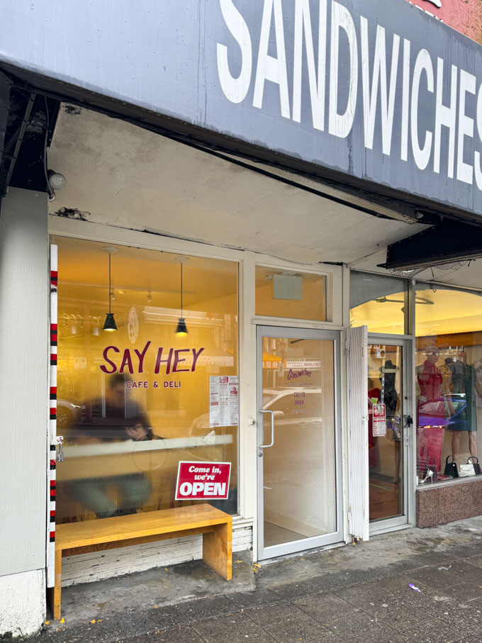 Say Hey Cafe & Deli in Vancouver - Beloved Sandwich Shop