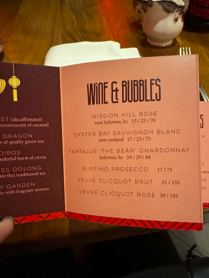 Fairmont Vancouver Lunar New Year Afternoon Tea 2024