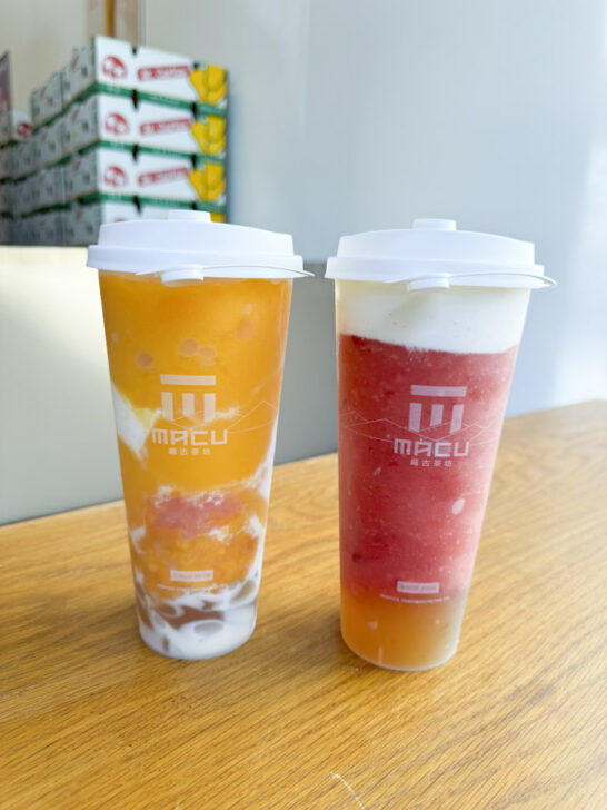 MACU TEA Vancouver Robson 麻古茶坊