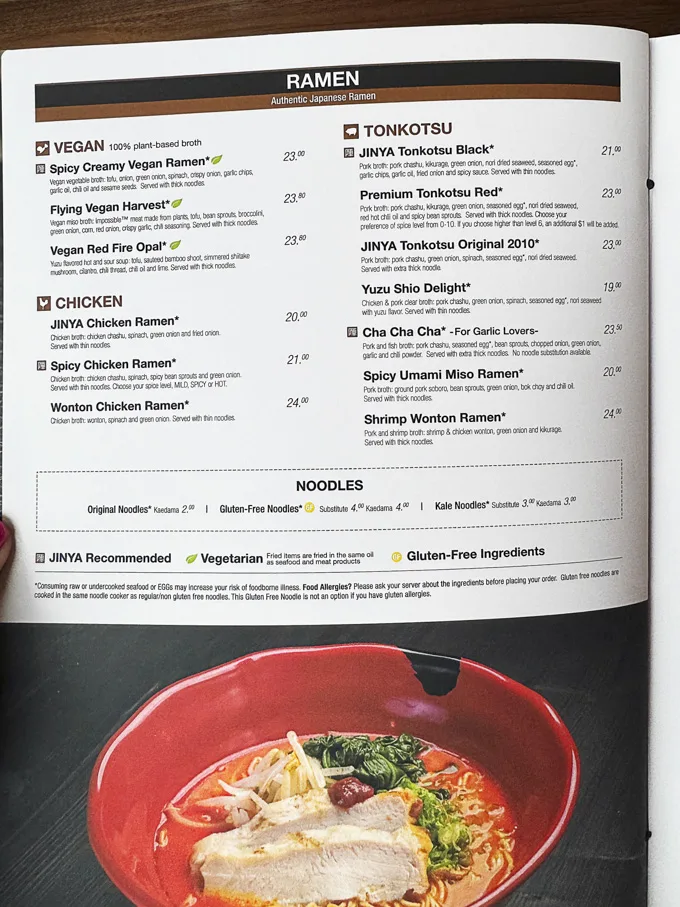 JINYA Ramen Bar NEW Vancouver West Broadway location