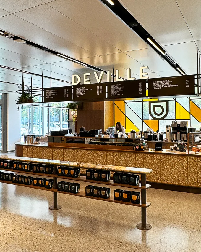 Deville Coffee NEW location at The Post in Downtown Vancouver