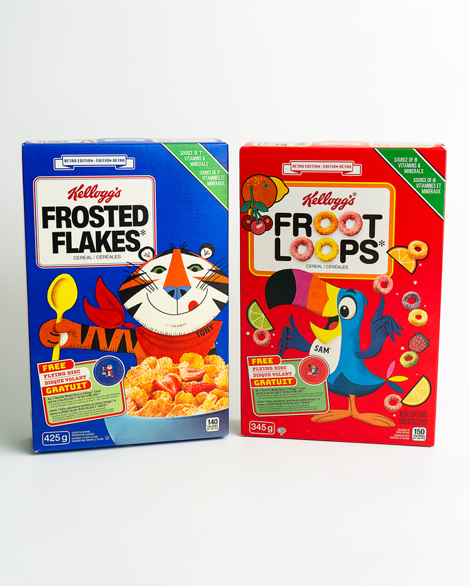 Kellogg Canada Brings Back Retro Cereal Boxes for a Limited Time