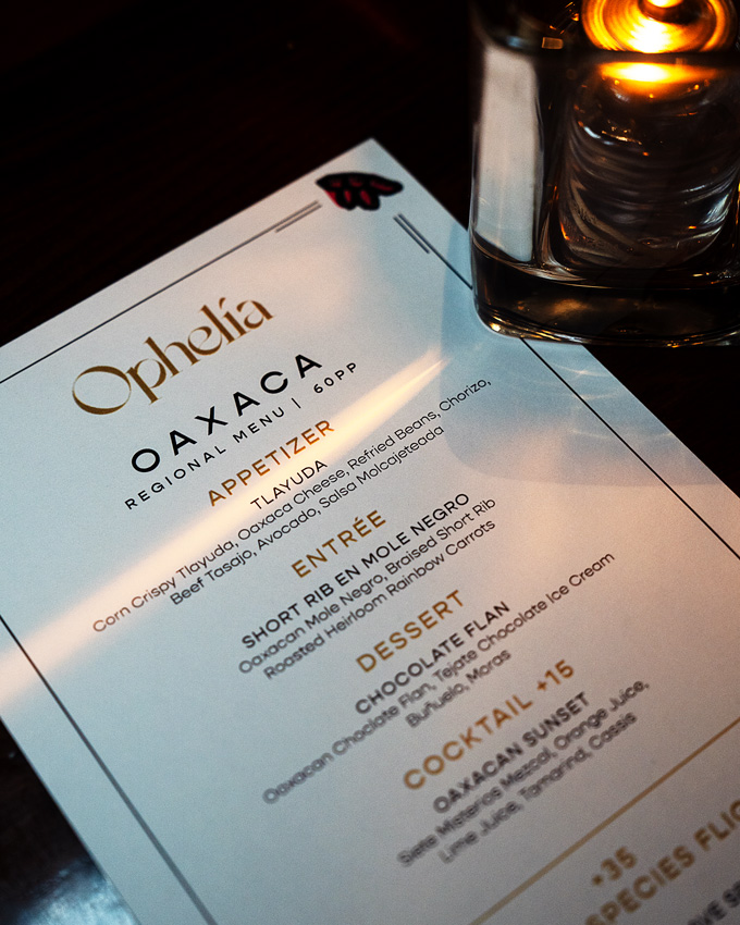 Oaxacan Regional Menu Now Available at Ophelia in Vancouver