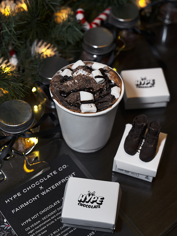 Fairmont Waterfront & HYPE Chocolate Launch Holiday Hot Chocolate Pop Up