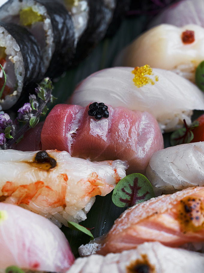 Riz Sushi Holiday Omakase and Sashimi/Temaki Boxes