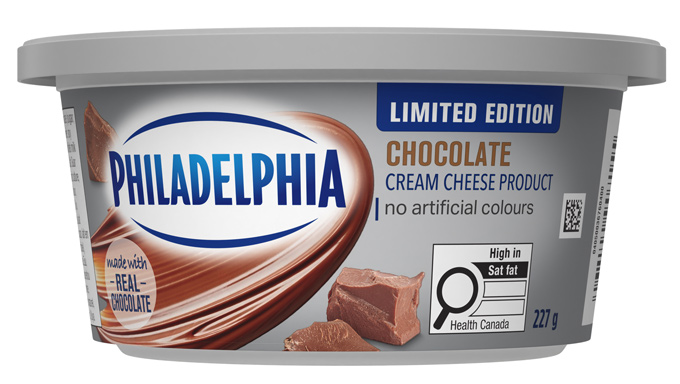 Philadelphia Chocolate Cream Cheese Returns to Canada
